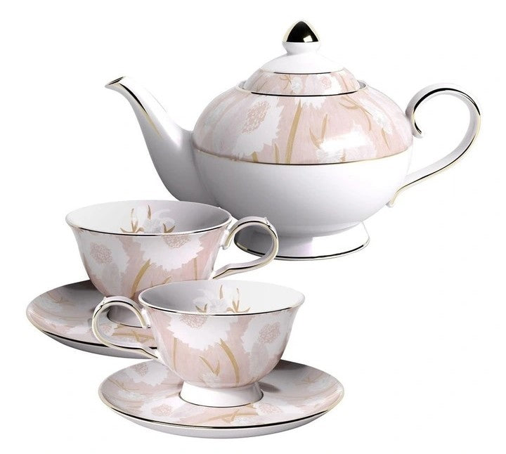 Robert Gordon X Louise Jones High Tea Set 5 Pieces (Teapot, 2 X Cup ...