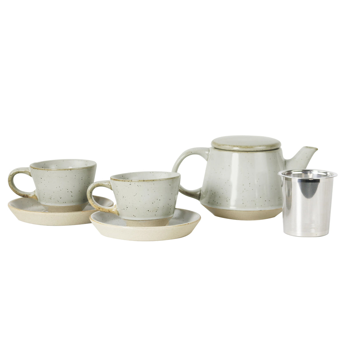 Ritual Matt Grey TEA SET - Robert Gordon Australia – Ollie's Blooms ...